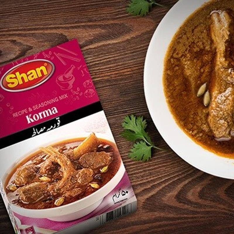 Korma Masala Shan Baazwsh