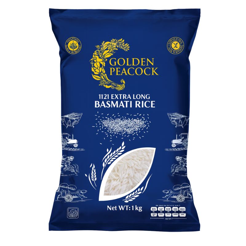 1121 Extra Long Basmati Rice - Golden Peacock – Baazwsh
