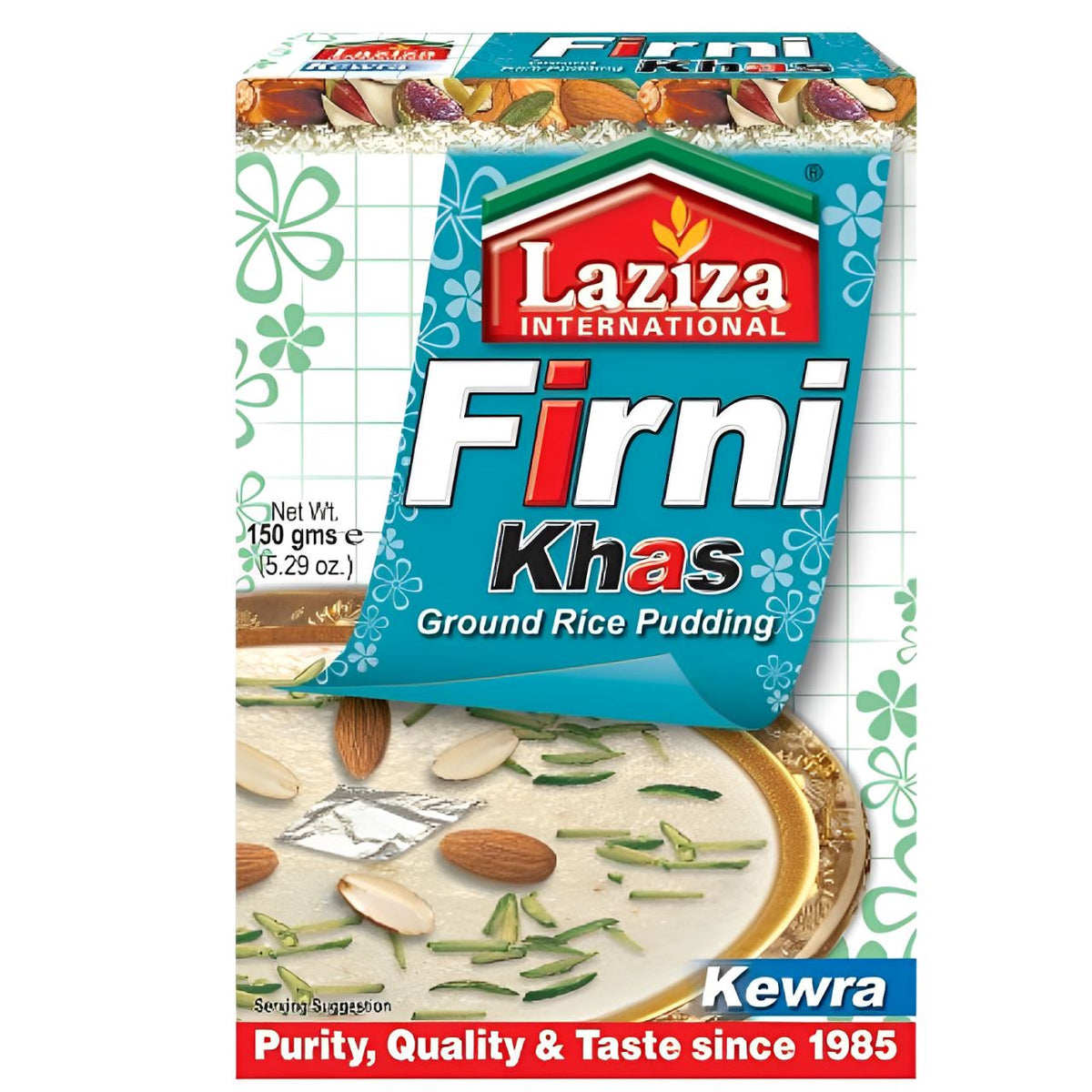 Firni Khas (Ground Rice Pudding) 150g- Laziza – Baazwsh