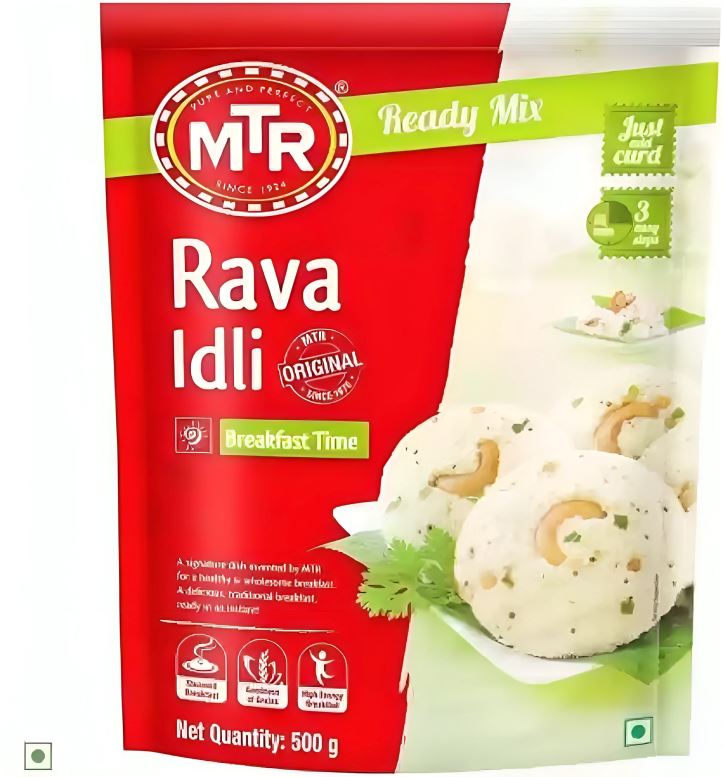 Rava Idli Mix-500g-Mtr – Baazwsh