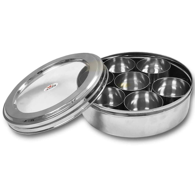 Steel Masala Dabba 1pc – Baazwsh