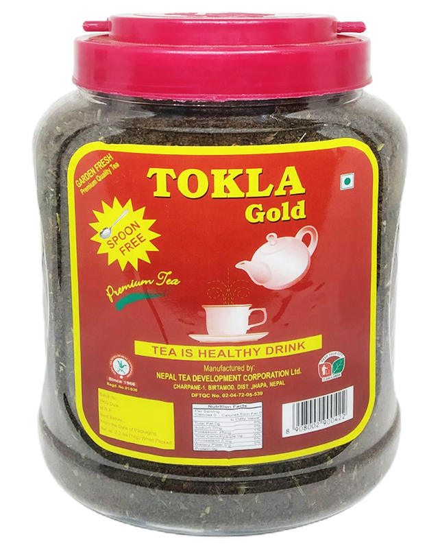 Gold tea ( jar) 500g -Tokla – Baazwsh